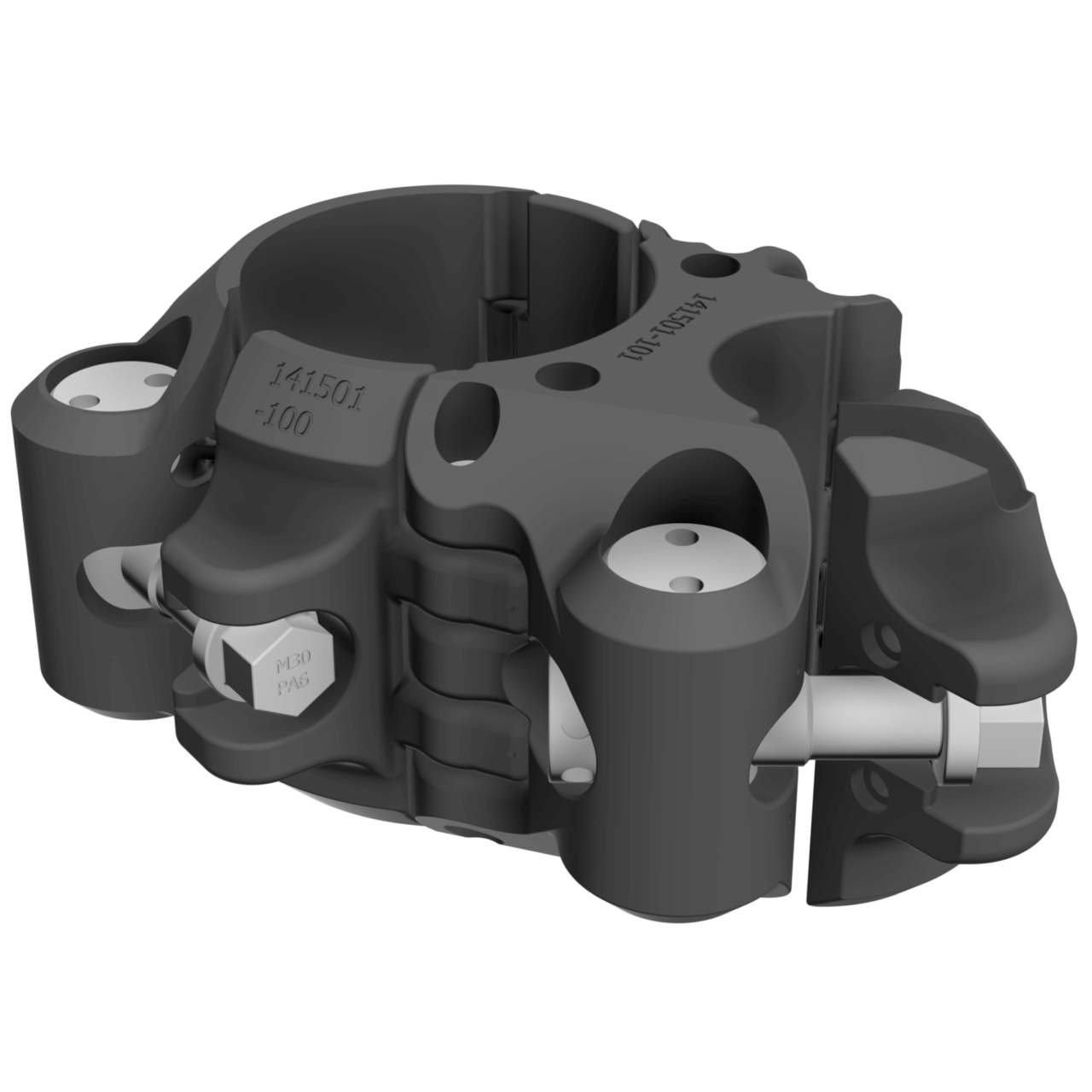 Open Sea Drillpipe Clamps - Djuvik